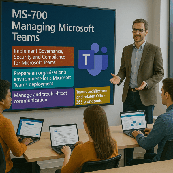 MS-700 Training: Live Instructors Teach You Microsoft Teams