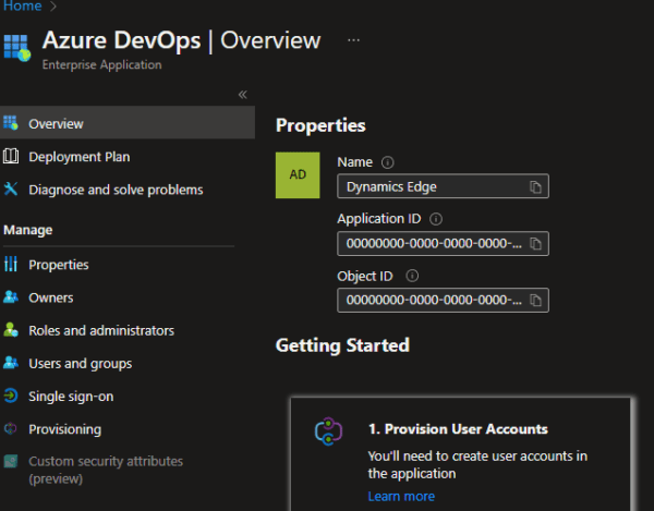 Azure DevOps Training - Dynamics Edge