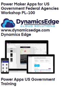 Power Apps US Government Training - Dynamics Edge