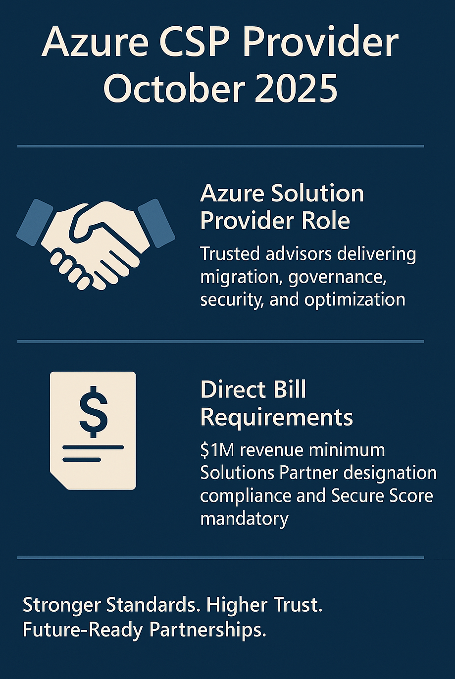 Azure CSP Provider October 2025 - Dynamics Edge